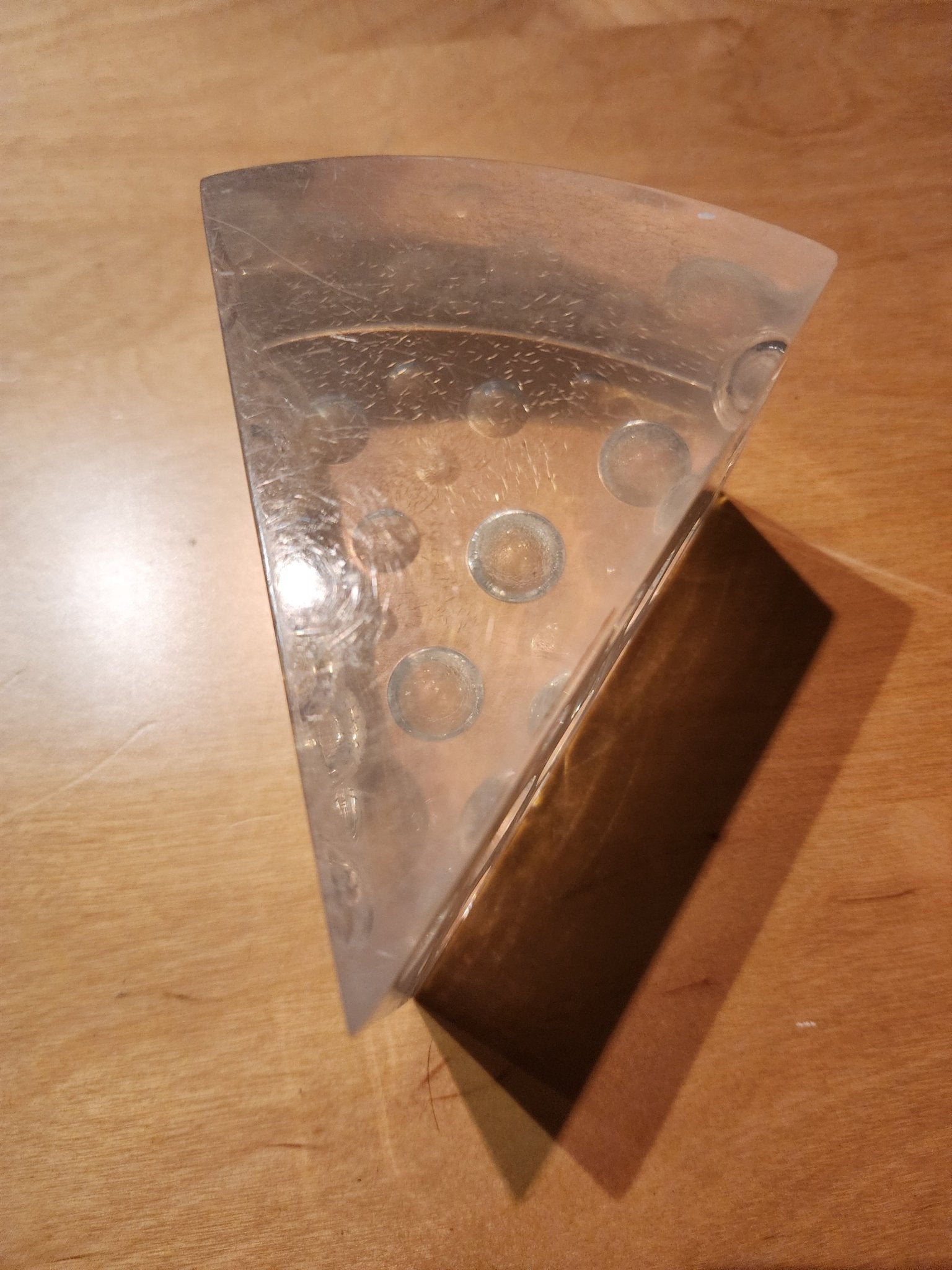 Mid-Century Lucite "Swiss" Cheese" Sculpture (1960s) – MCMODSTORE